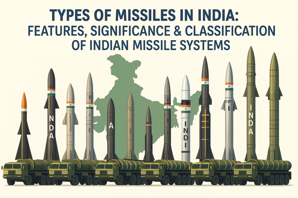 Types of Missiles in India: Features, Significance & Classification of ...