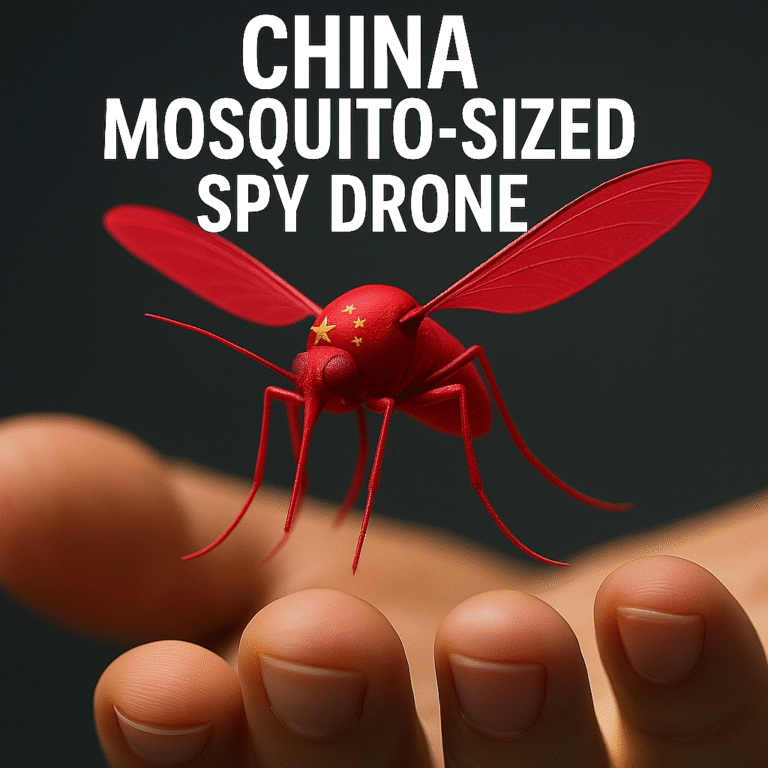 China`s Mosquito Spy Drone: What It Means for India’s Security